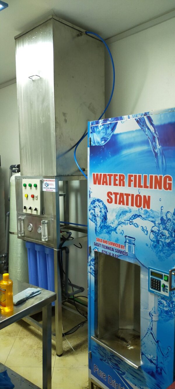 Saset Water Vending Machines & Filling Stations - Manual Filling ...